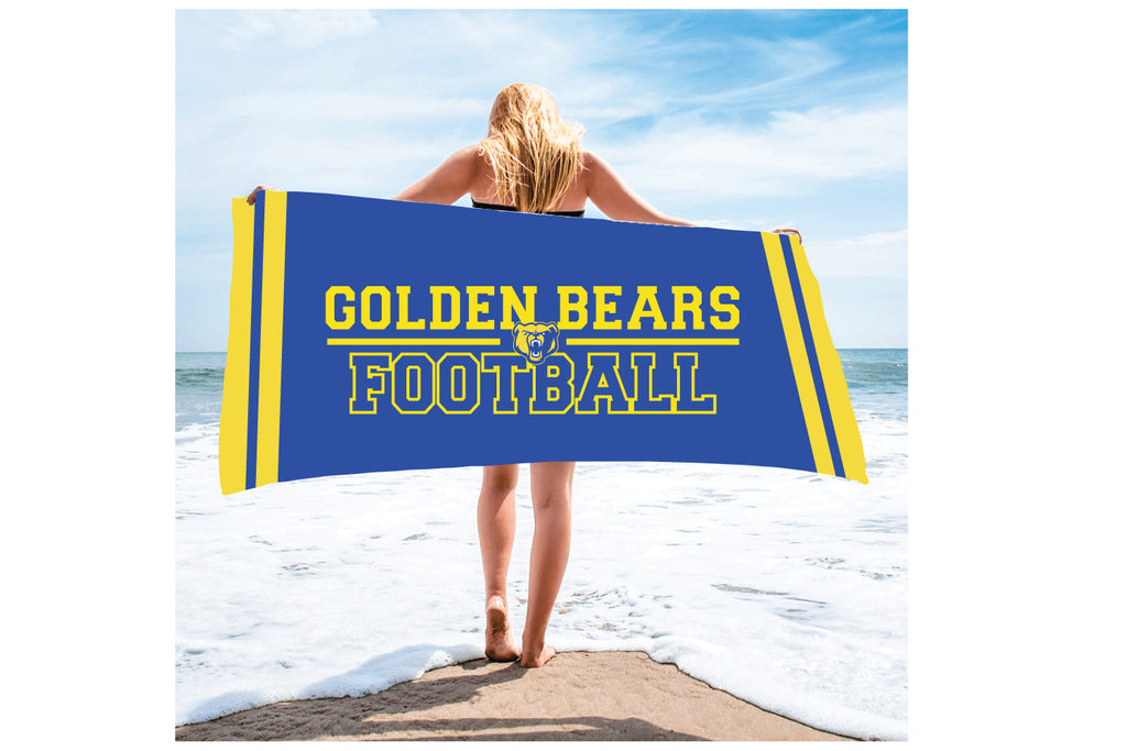 Lyndhurst-Golden-Bears-Football-New-Sublimated-Beach-Towel-royal ...