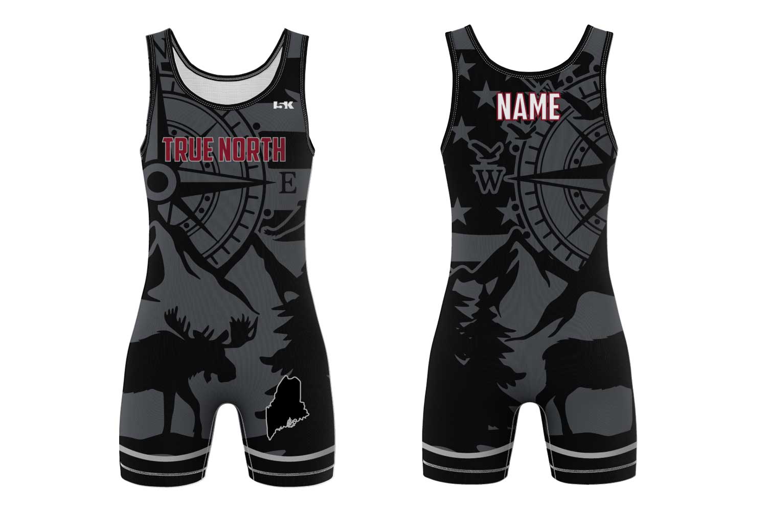 True North Wrestling Sublimated Men's Singlet