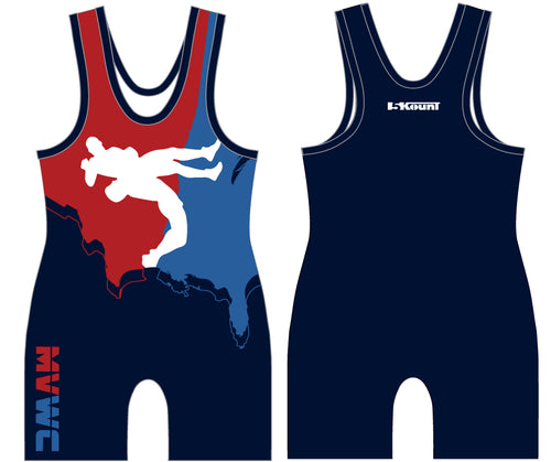 MVWC Sublimated Singlet - Navy - 5KounT